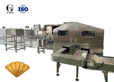 China Fully-Automatic Ice Cream Cone Baking Machine Perfect for Commercial Sugar Cone Production Line for sale