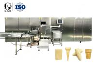 China High Capacity Servo-Controlled Fully Automatic Wafer Cone, Waffle Cup Making Machine, Up tp 7000pcs/H for sale