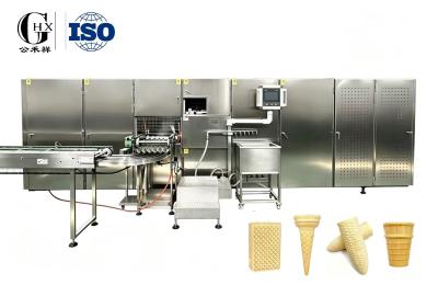 China High Capacity Servo-Controlled Fully Automatic Wafer Cone, Waffle Cup Making Machine, Up tp 7000pcs/H for sale
