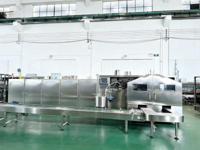 China Direct Factory Automatic Ice Cream Cone Production line, 45 sets Ductile Iron Baking Plate, Output 5000pcs/Hour for sale