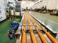 China Direct Factory Automatic Ice Cream Cone Production line, 45 sets Ductile Iron Baking Plate, Output 5000pcs/Hour for sale