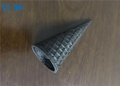 China PLC Flat Shape 2000pcs/h 3.37kw Ice Cream Cone Making Machine for sale