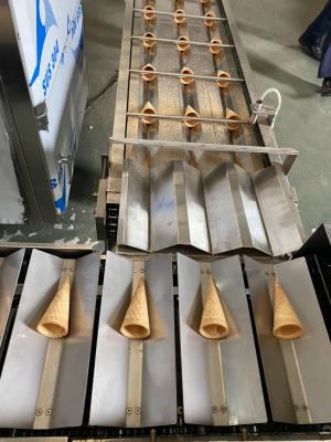 China SS 4.37kw 12kg/H Automatic Ice Cream Cone Machine for sale