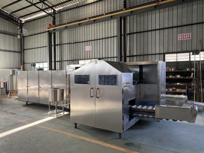 China Stainless Steel Ice Cream Cone Baking Machine 380V 8kg/H for sale