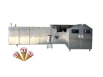 China PLC 5000pcs/h 120mm waffle Sugar Cone Making Machine for sale