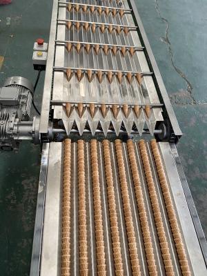 China 380V 16kg/H 135mm Ice Cream Cone Production Line for sale