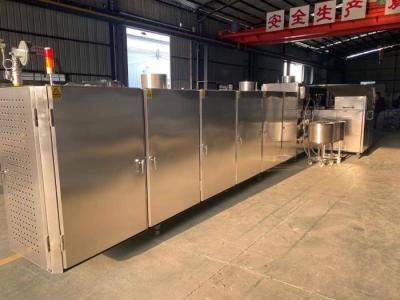 China Gas Power Tunnel 5kg/H Sugar Ice Cream Cone Making Machine for sale