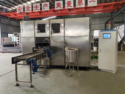 China Full Automatic wafer Cone Making Machine Steel Structure for sale