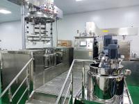 China Stainless Steel  Toothpaste Manufacturing Equipment With Homogenizing / Emulsifying for sale
