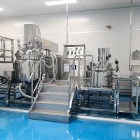 China SS316L Mayonnaise Manufacturing Machine Vacuum Emulsifying Mixer 50-5000L for sale
