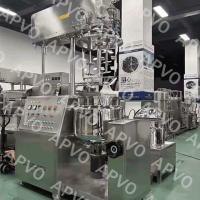 China SUS304/316L 500L Face Cream Making Machine Vacuum Homogenizer for sale