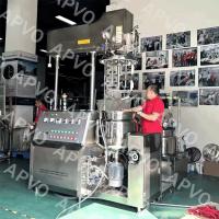 China 150L Cosmetic Cream Mixer Machine 0-63RPM Speed Paste Homogenizer for sale
