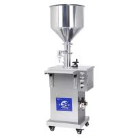 China Semi Automatic Liquid Paste Filling Machine Cosmetic Cream Filling Machine 2000BPH for sale