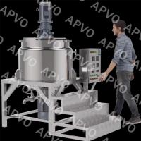 China 1000L 65RPM  Liquid Detergent Mixer Dish Washing Liquid Chemical Mixing Machine for sale