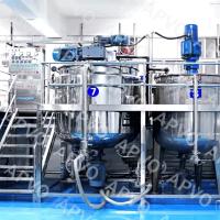 China 1000L 65RPM  Liquid Detergent Mixer Dish Washing Liquid Chemical Mixing Machine for sale