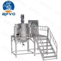 China 200L Liquid Detergent Mixer Stainless Steel Shampoo Making Machine for sale