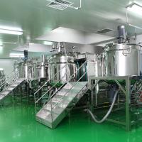 China High Shear Mixer Mayonnaise Processing Equipment 50L~5000L Capacity for sale