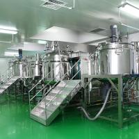 China High Shear Mixer Mayonnaise Processing Equipment 50L~5000L Capacity for sale