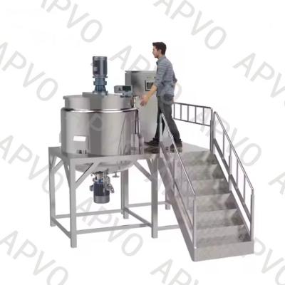 China 1000l Industrial Liquid Mixer Machine Lube Oil Blending Machine 220v/380v for sale