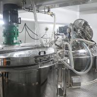 China Industrial Syrup Manufacturing Machine Stainless Steel Heating Mixer Tank For Lotion for sale