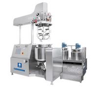 China 50L-10000L Vacuum Emulsification Machine Cosmetic Homogenizer Mixer High Stability for sale