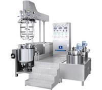 China 50L-10000L Vacuum Emulsification Machine Cosmetic Homogenizer Mixer High Stability for sale