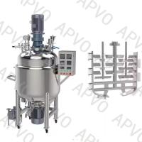 China 100L Liquid Detergent Mixing Tank With Homogenizer For Handwashing Fluid 3000RPM for sale