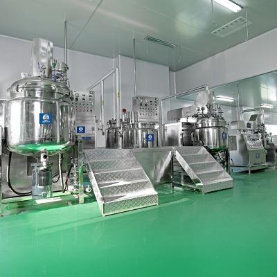 China High Speed Vacuum Homogenizer Machine Liquid Soap Making Machine 500L 800L for sale
