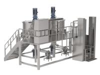 China High Capacity Industrial Vacuum Homogenizer Machine With 50-50000L Capacity for sale