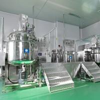 China Stainless Steel 316/304 Cosmetic Emulsifier Mixer Speed 0-3600rpm  Bottom Homogenizing for sale