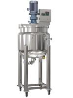 China Stainless Steel Liquid Soap Mixer Machine Homogenizer Mixing Tank 0-3600rpm for sale