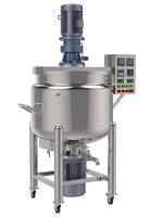 China Professional Grade Liquid Homogenizer Tank With Buttons / PLC Control for sale