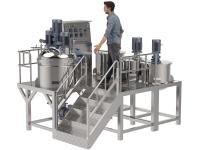 China High Shear Homogenizing Industrial Liquid Mixer Machine Including Weight System for sale