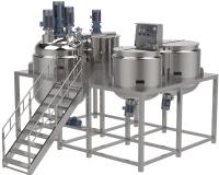 China Stainless Steel Washing Liquid Homogenizer Cosmetic Cream Mixing Machine for sale