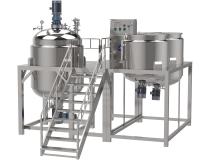 China Stainless Steel Washing Liquid Homogenizer Cosmetic Cream Mixing Machine for sale