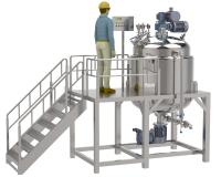 China High Capacity 10-10000L Liquid Homogenizer With Steam / Electricity Heating for sale
