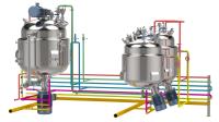 China 0-3600rpm Speed Liquid Homogenizer Emulsifier Tank For Daily Chemical Product for sale