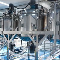 China Efficient Stainless Steel High Shear Mixing Machine Liquid Soap Making Machine for sale