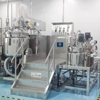 China Steam Heating Vacuum Mixing Machine  High Shear Mixer Homogenizer Customized for sale