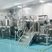 China Steam Heating Vacuum Mixing Machine  High Shear Mixer Homogenizer Customized for sale