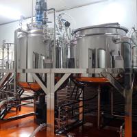 China SS316/304 High Shear Mixing Equipment With PLC Touch Screen Control Panel for sale