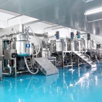 China Electric / Steam Heating Vacuum Liquid Mixer Machine With Precise Temperature Control for sale