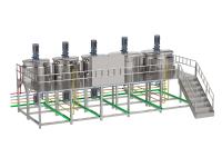 China 0~5400rpm Fast Speed Dishwashing Liquid Mixer Machine Mirror Polished for sale