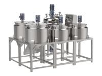 China Adjustable Speed Commercial Liquid Mixer Machine For Cosmetic Production for sale