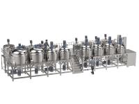 China 316/304 Stainless Steel Liquid Mixing Tank Machine With Homogenizing Head Shear for sale
