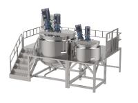China 316/304 Stainless Steel Liquid Mixing Tank Machine With Homogenizing Head Shear for sale