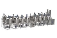 China 316/304 Stainless Steel Liquid Mixing Tank Machine With Homogenizing Head Shear for sale