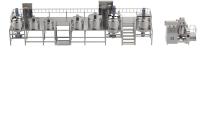 China High Speed Dishwashing Liquid Mixer Machine With Homogenizing Head for sale