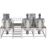 China High Speed Dishwashing Liquid Mixer Machine With Homogenizing Head for sale