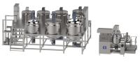 China High Speed Dishwashing Liquid Mixer Machine With Homogenizing Head for sale